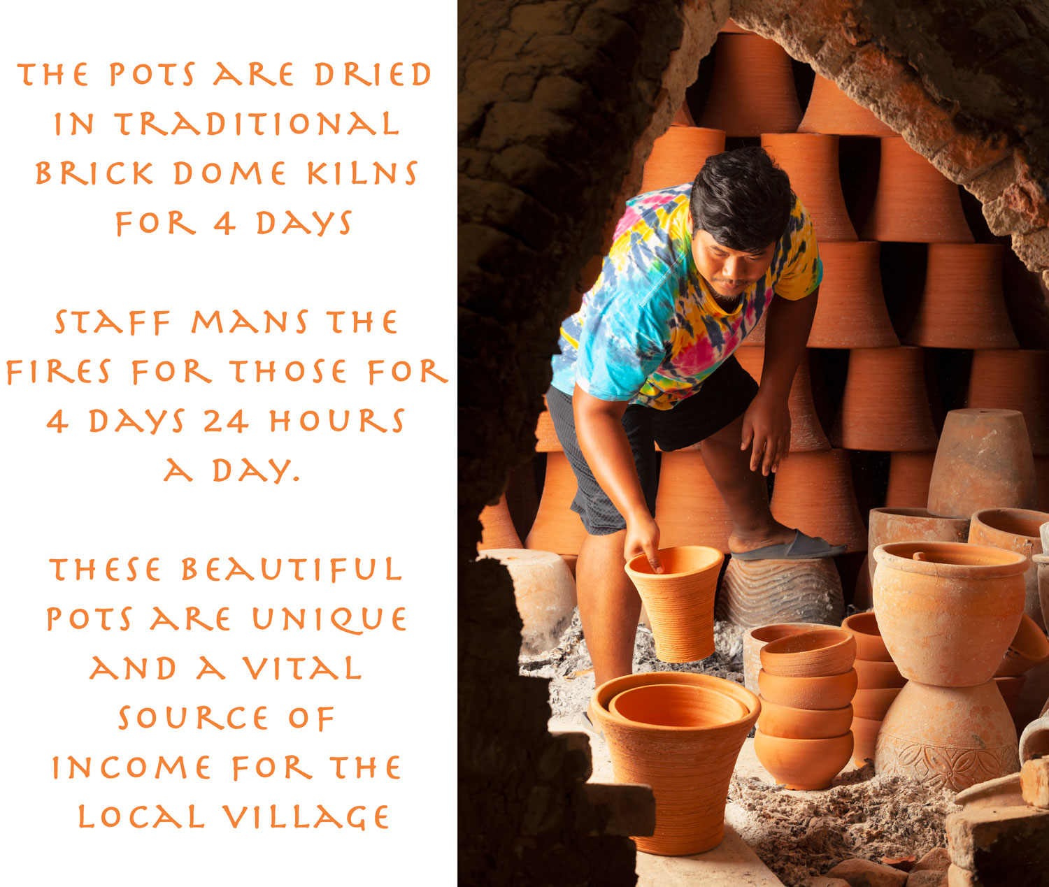 Terracotta pots - Making of traditional handmade terracotta garden pots. uk