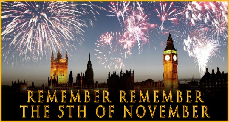 Remember remember the 5th of November - This wonderful time of year